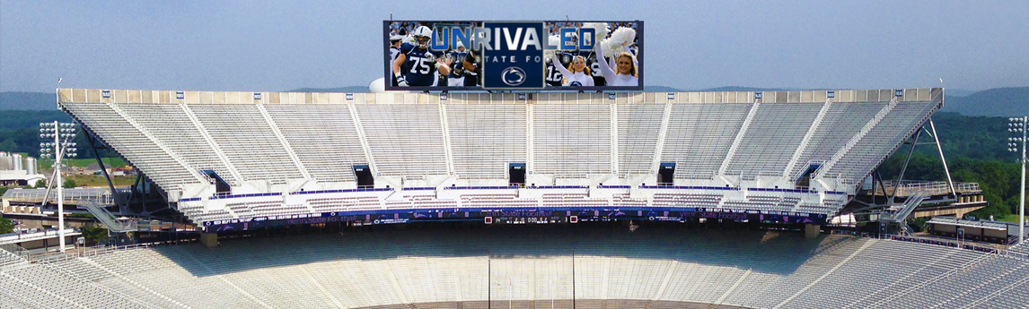 Pennsylvania State University Beaver Stadium Video Scoreboards - NV5