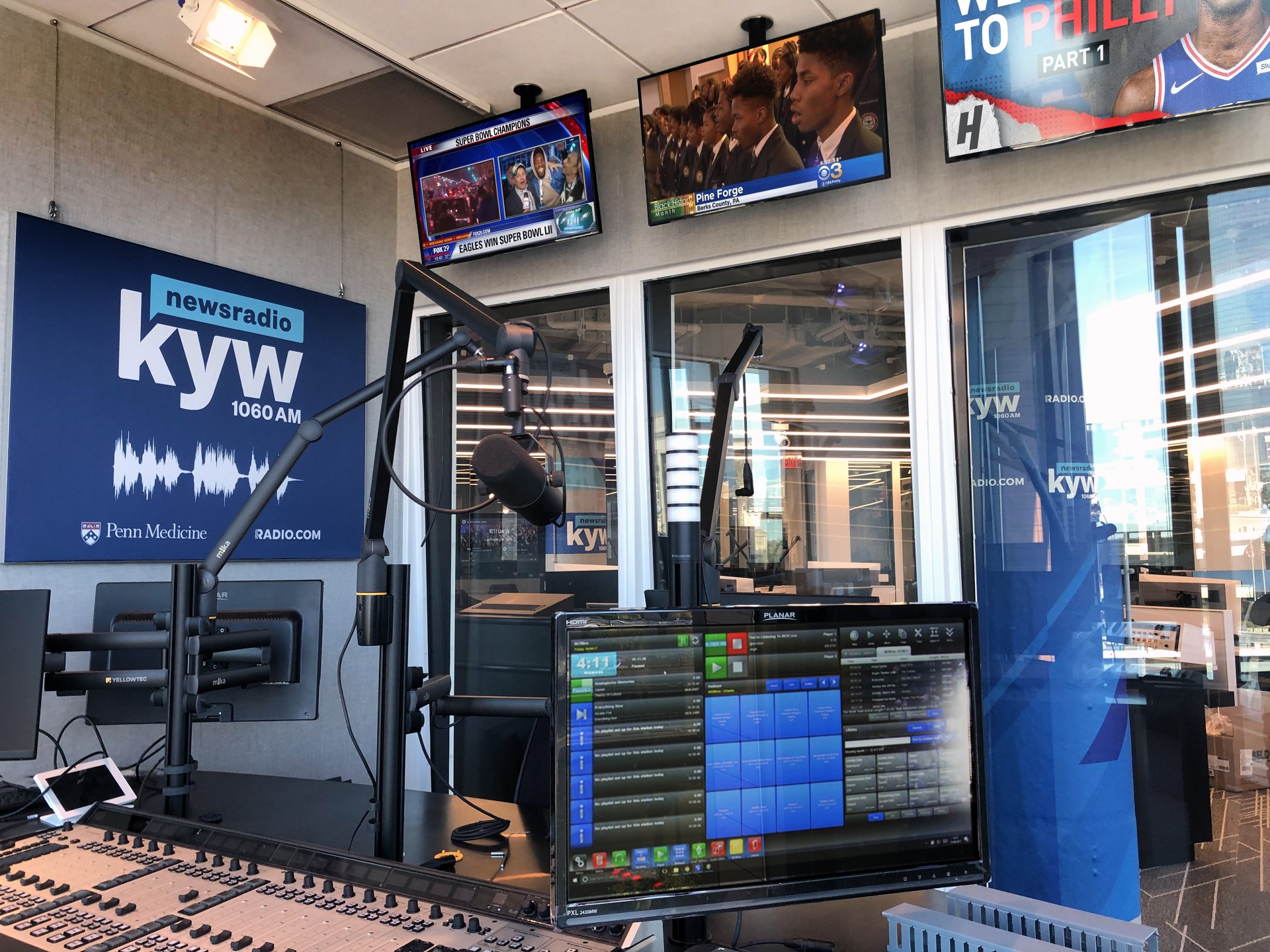 Audacy (formerly Entercom) New Philadelphia Headquarters - NV5