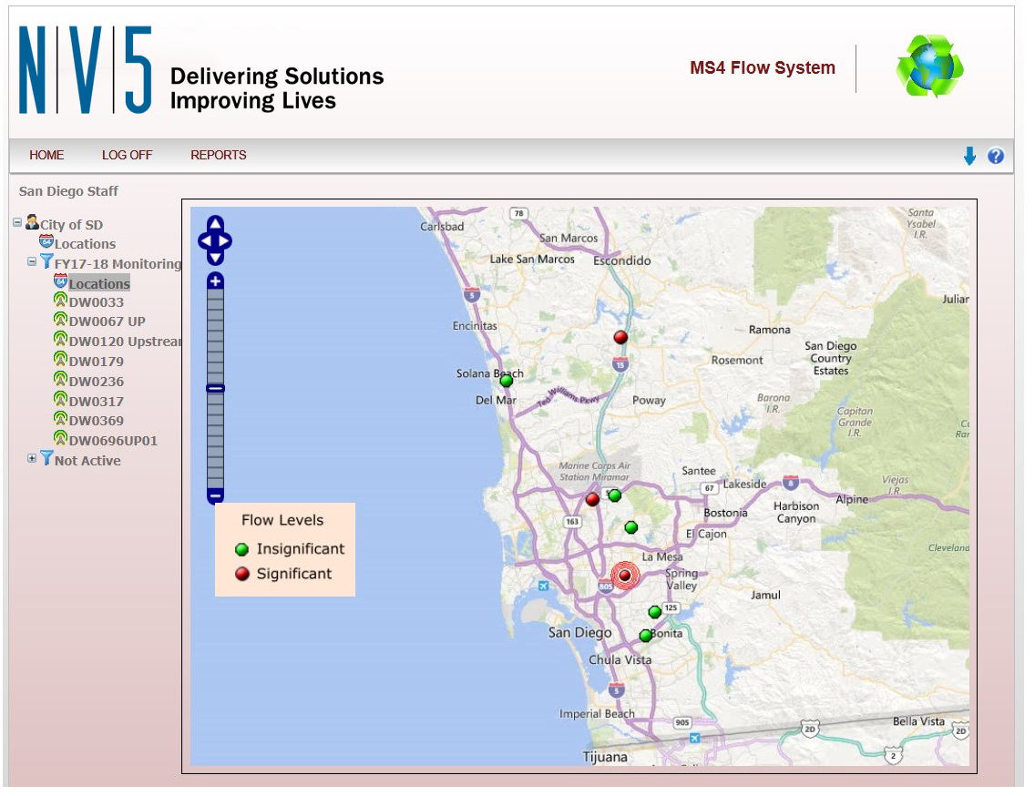 MS4 Flow Monitoring and Assessment, City of San Diego - NV5